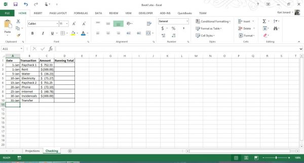 Reconciling Your Monthly Expenses - Keep it Simple, DIY