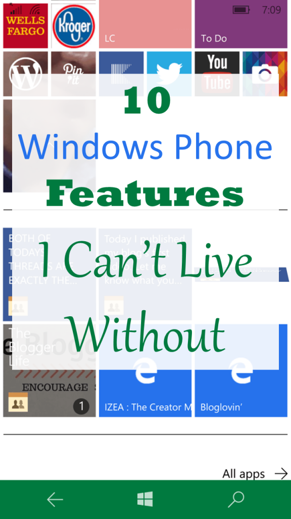 10 Windows Phone Features I Can't Live Without! - Keep it Simple, DIY