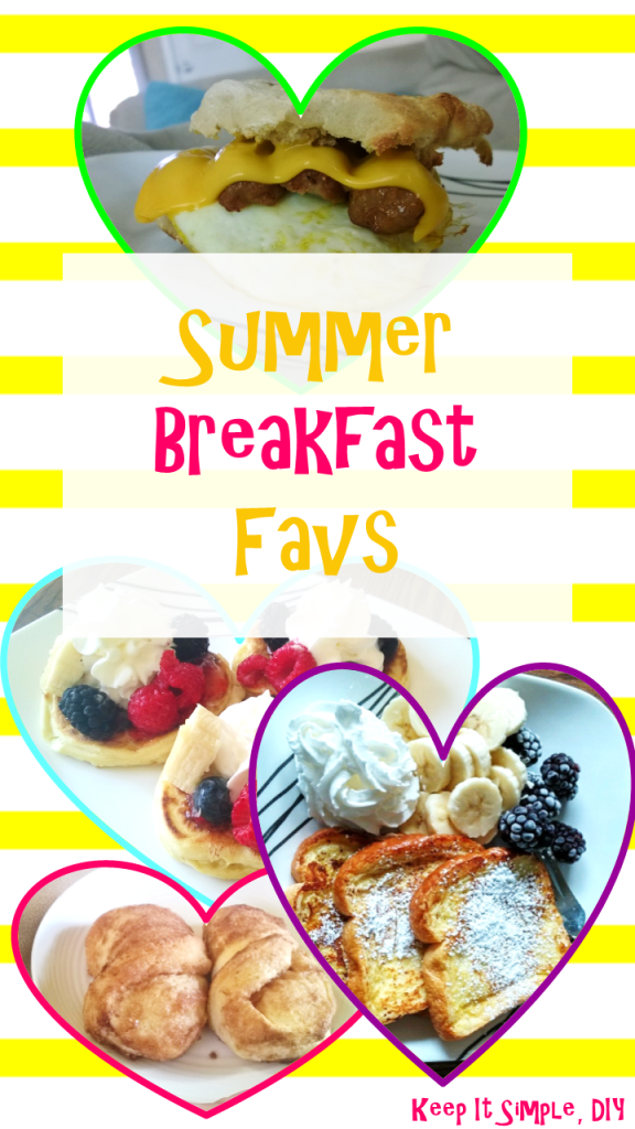 Summer Breakfast Favs - Keep it Simple, DIY