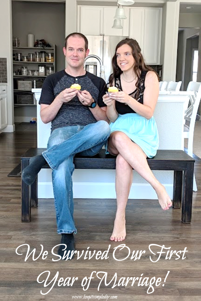 We Survived Our First Year of Marriage! - Keep it Simple, DIY