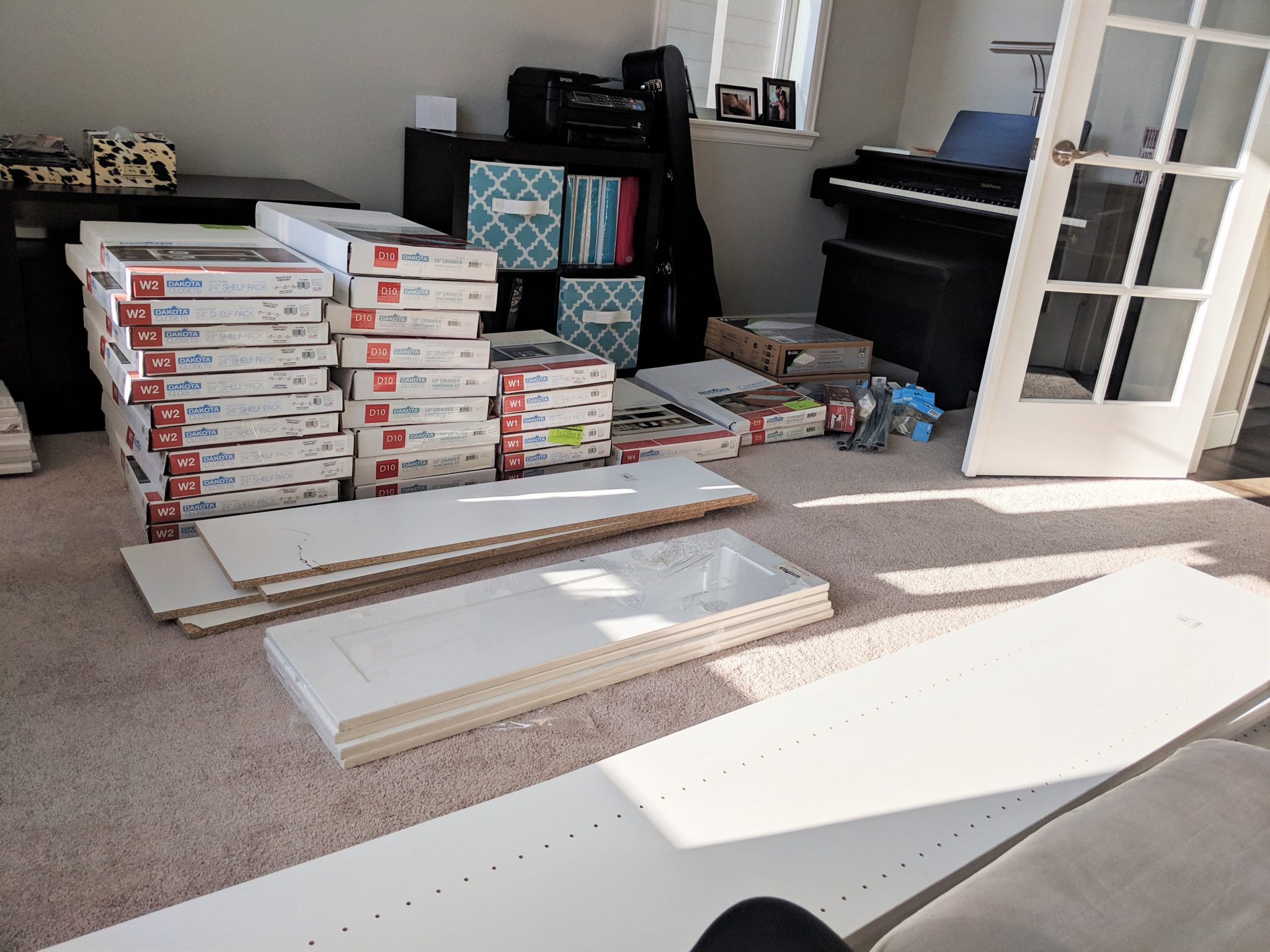Amazing Walk In Closet Transformation - Keep it Simple, DIY